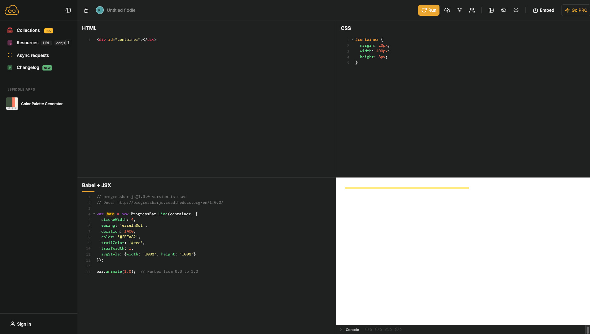 （追記中）プログレスバーの作り方【Pace.js / ProgressBar.js / 自作】 - 未経験Webデザイナーの、ここだけの話。